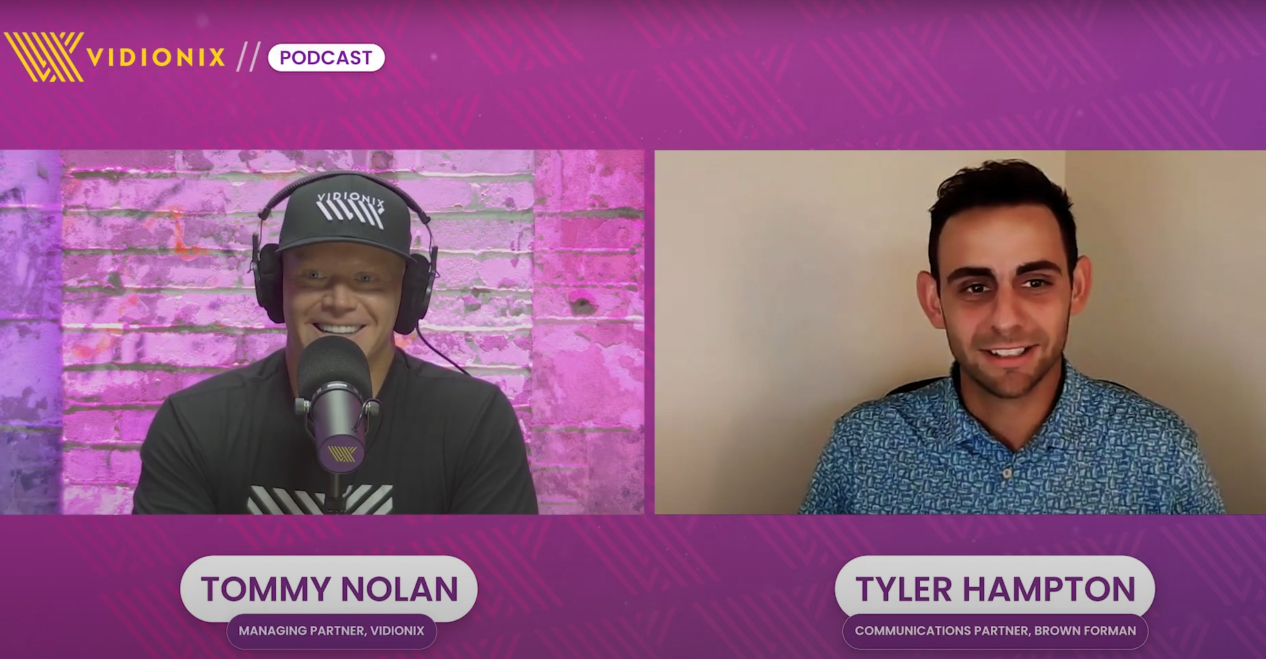 Podcast: Tyler Hampton on The Future of Virtual and Hybrid Communication | Vidionix